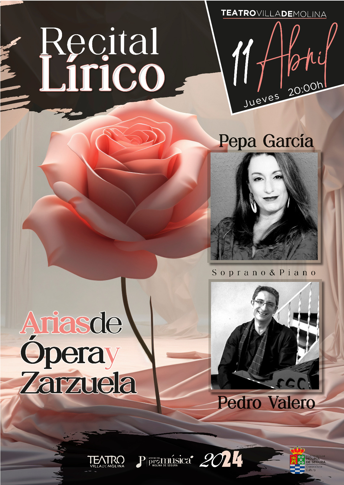 La soprano Pepa García y el pianista Pedro Valero ofrecen un recital ...